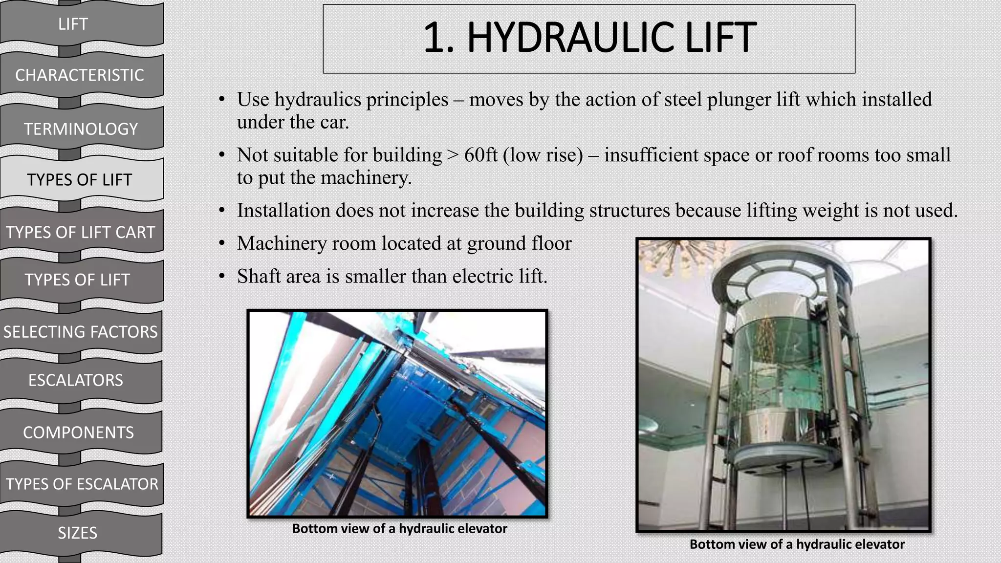 Lift, Escalators and travelator.pptx