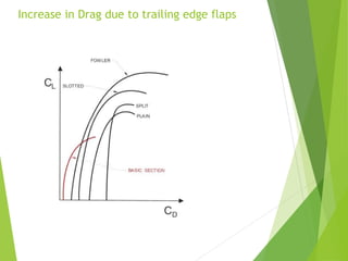 Lift Augmentation Devices Or High Lift Devices | PPTX