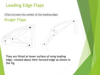 Lift Augmentation Devices Or High Lift Devices | PPTX