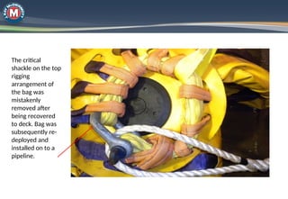 Saturation Divers Subsea lift bags safety.ppt