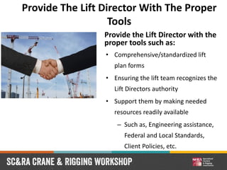 2014 CRW - The Key to Hiring the Right Lift Director | PDF
