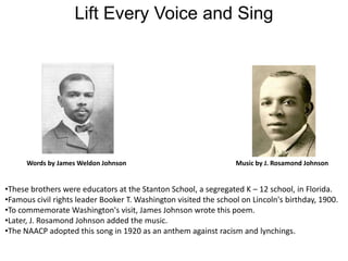 Lift Every Voice and Sing | PPTX