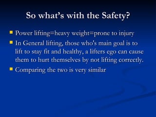 Lifting Safety | PPT