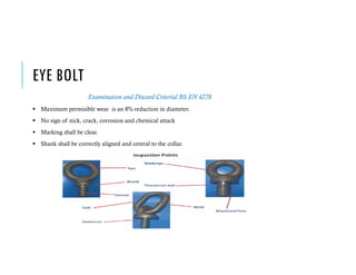 Lifting accessories Inspection | PDF | Auto Repair | Automotive