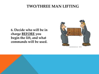 Lifting and handling 2 | PPT