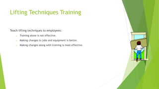 Lifting and Handling Procedures | PPTX