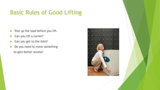 Lifting and Handling Procedures | PPTX