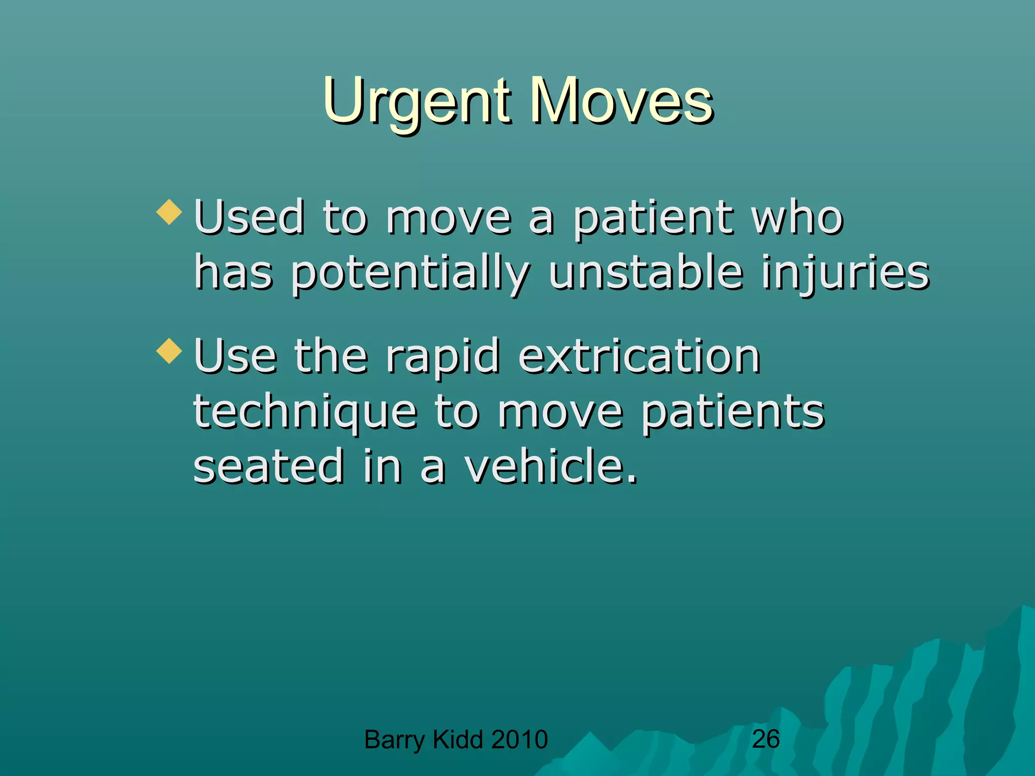 Lifting and moving patients | PPT