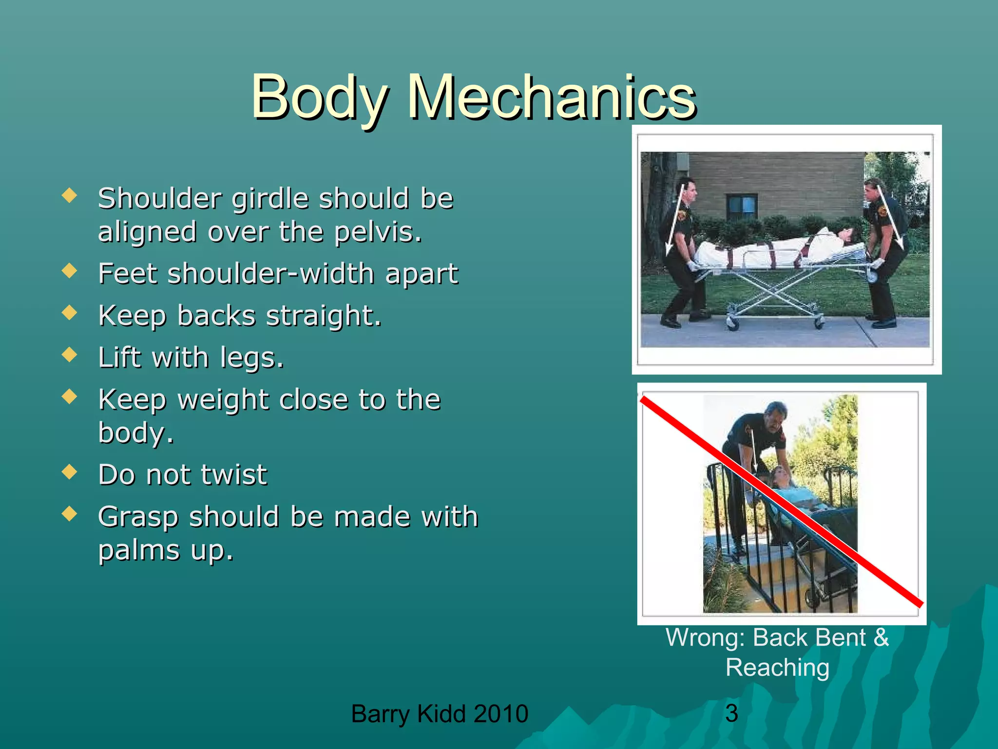 Lifting and moving patients | PPT