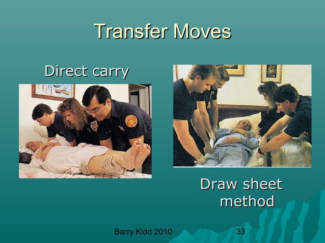 Lifting and moving patients | PPT | First Aid | Injuries