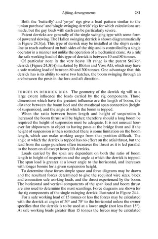 Lifting arrangement cargo handling | PDF