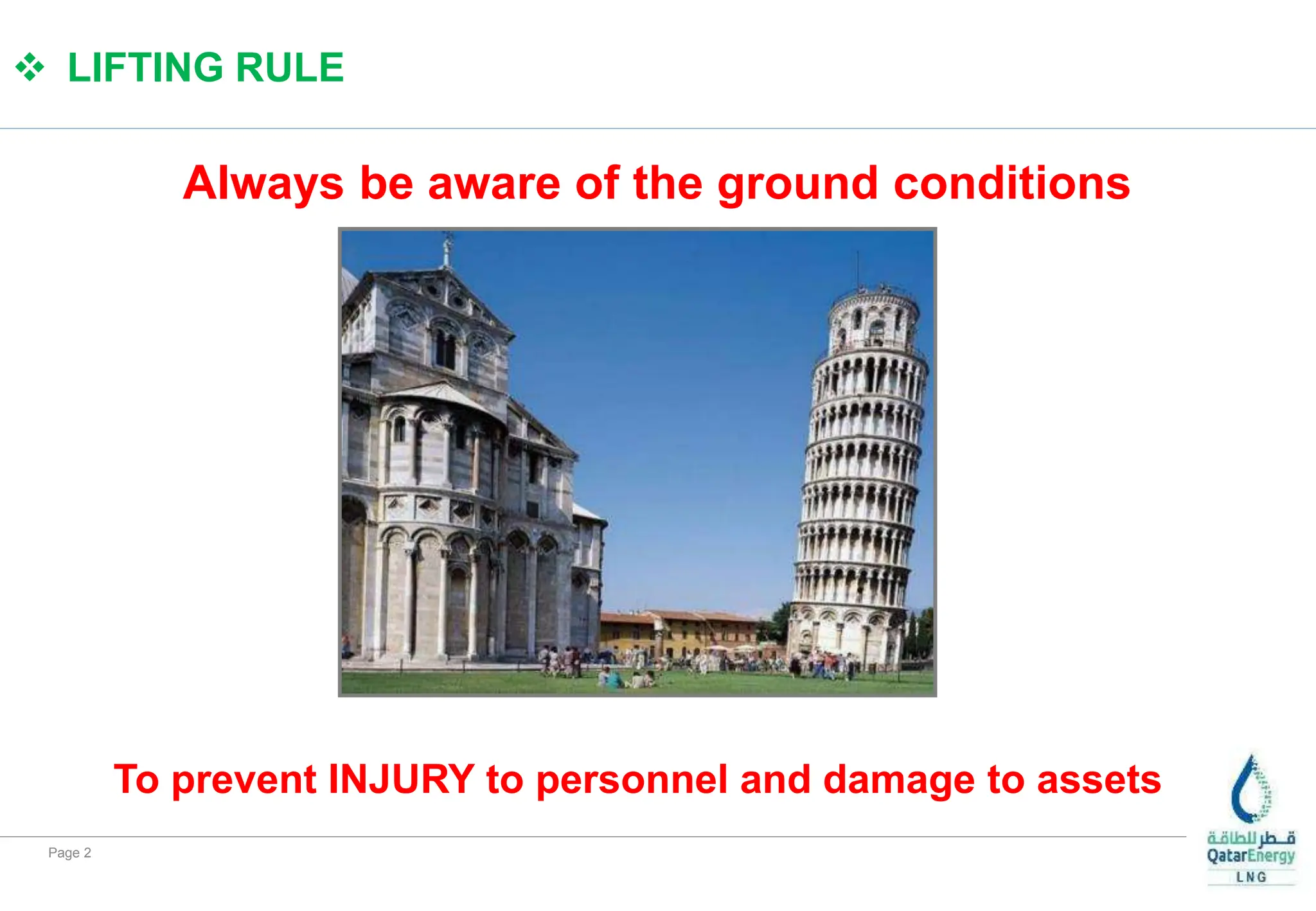 Lifting awareness - 2024 - 01 - Ground condition and crane stability.pptx