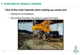 Lifting awareness - 2024 - 01 - Ground condition and crane stability.pptx