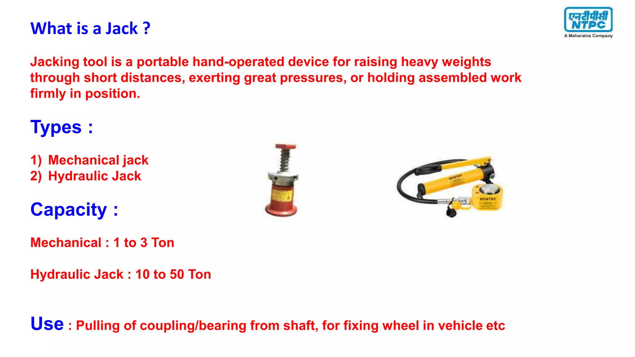 Lifting tools and tackle | PDF