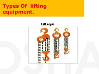 15 Most Common Types Of Lifting Equipment – GPTEI