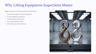 Lifting Equipment Inspection Checklist with eAuditor Audits ...
