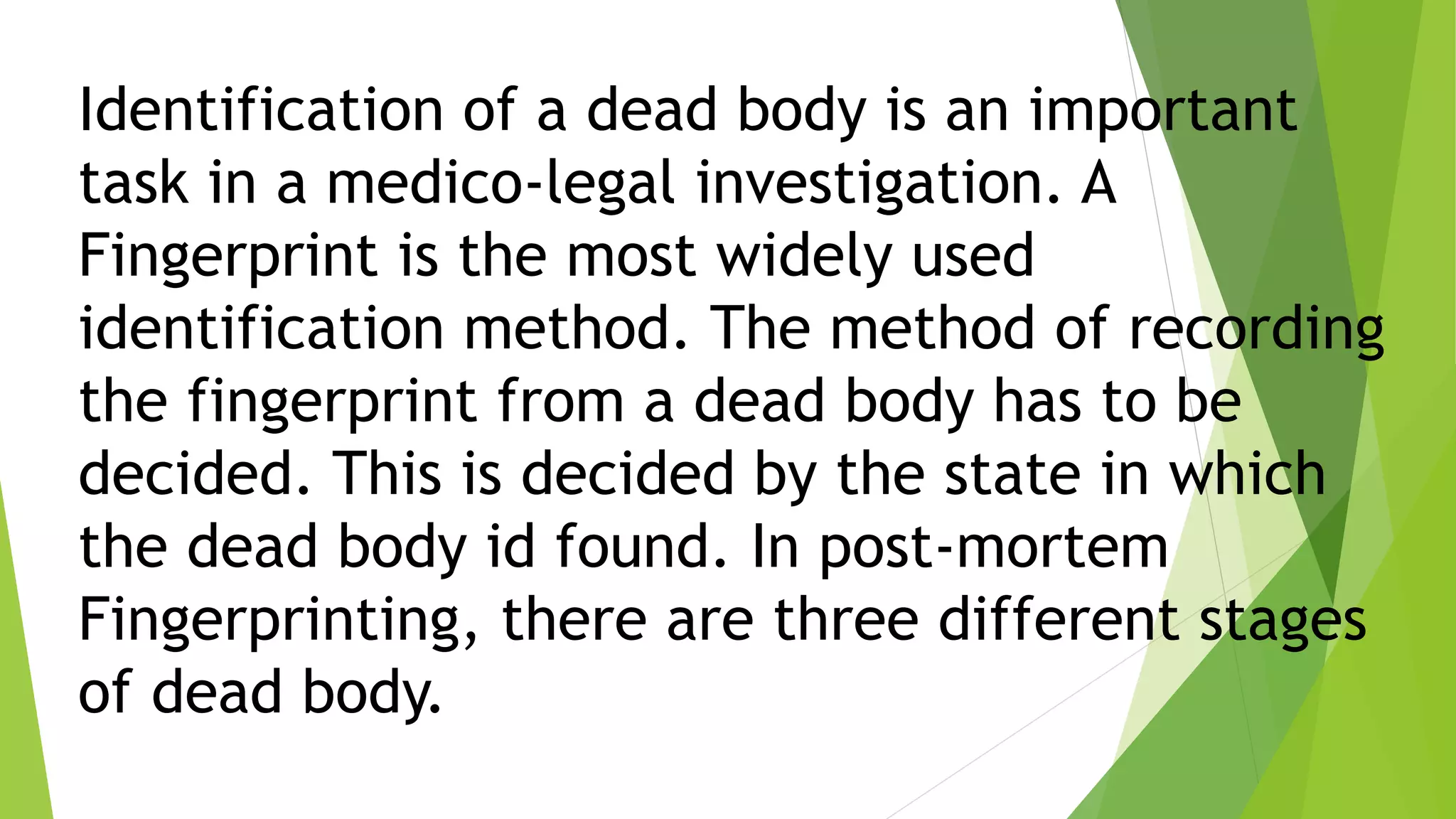 Lifting fingerprint from dead body.pptx