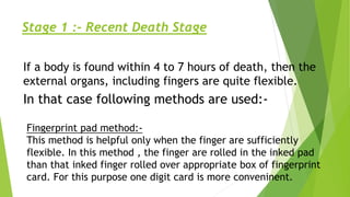 Lifting fingerprint from dead body.pptx