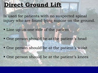 patient transfer, patient safety and personal safety | PPT
