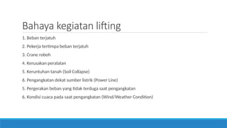 Lifting Operation and equipment lifting.pptx