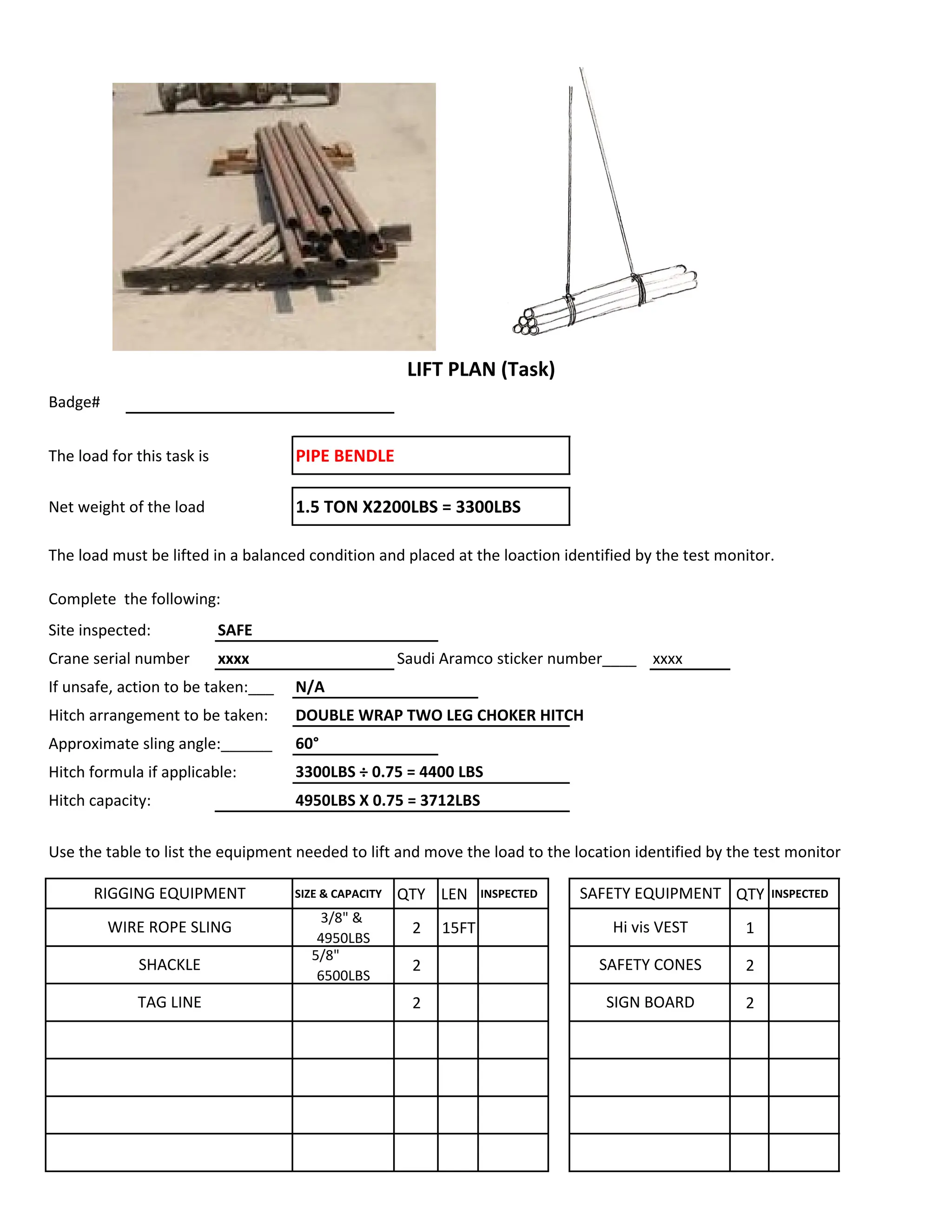 Lifting Plan | Lifting Plan for Different Process Equipment | Gaurav ...