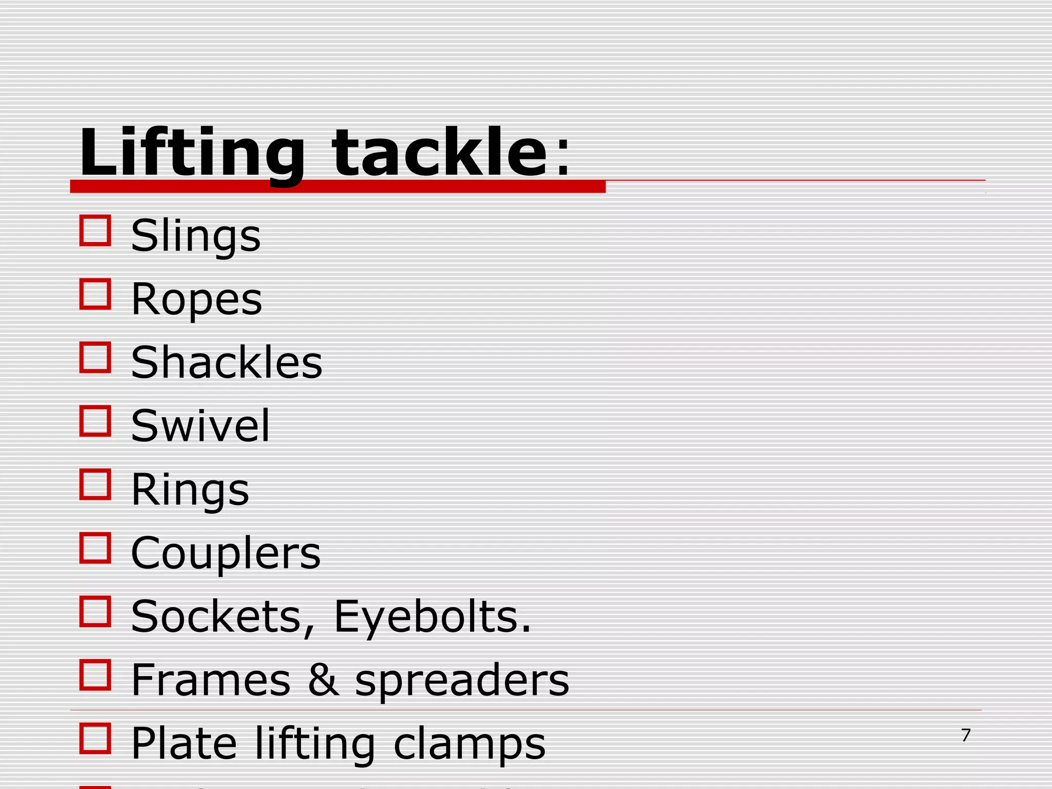 Liftingproedure | PPT