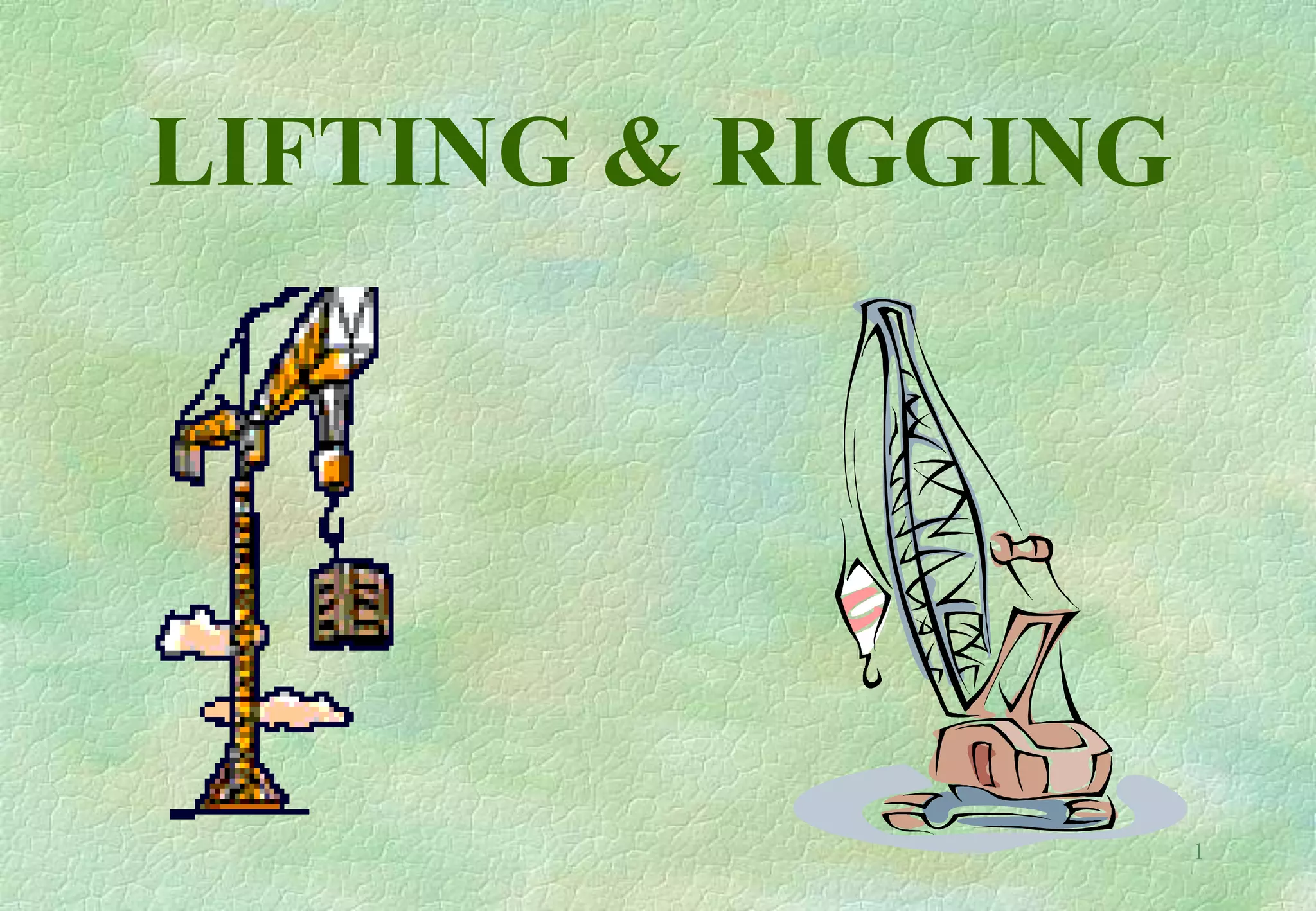 Lifting & Rigging.ppt | Needlework | Arts and Crafts
