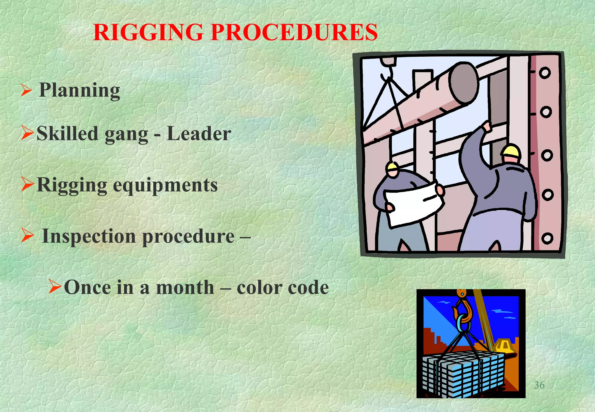 Lifting & Rigging.ppt | Needlework | Arts and Crafts
