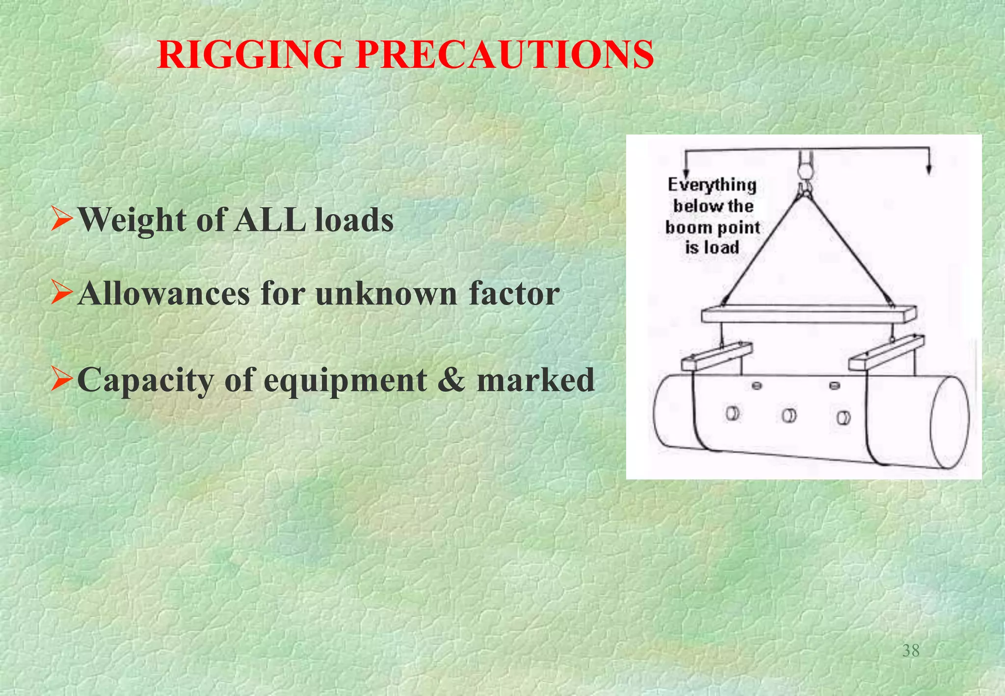 Lifting & Rigging.ppt | Needlework | Arts and Crafts