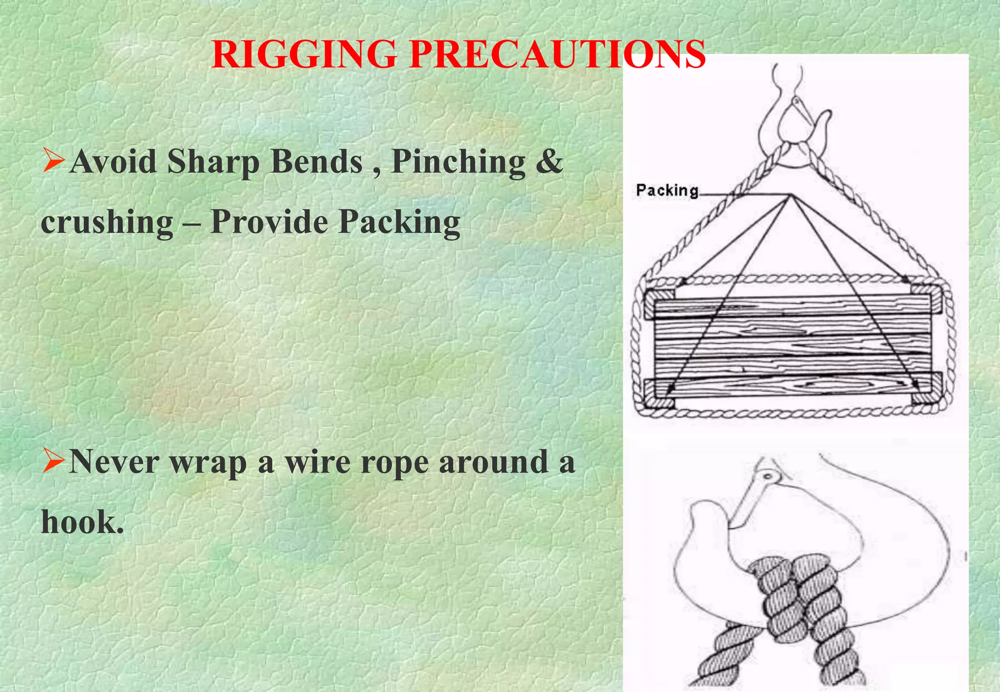 Lifting & Rigging.ppt | Needlework | Arts and Crafts