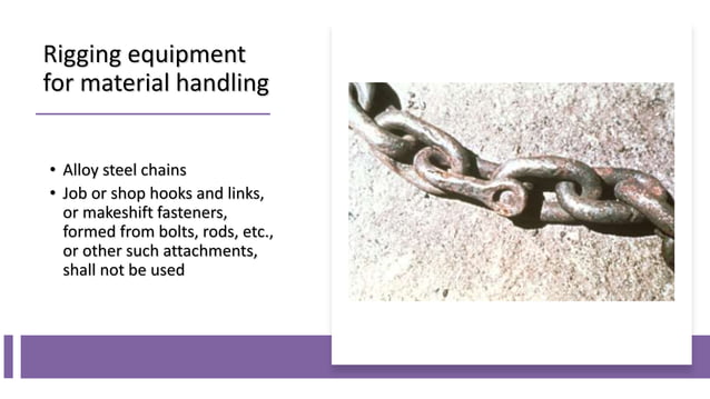 Lifting & Rigging Safety.pptx | Weightlifting | Sports