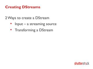 Lifting the hood on spark streaming - StampedeCon 2015 | PPT