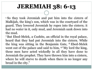 Lifting the man of God | PPTX