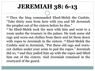 Lifting the man of God | PPTX