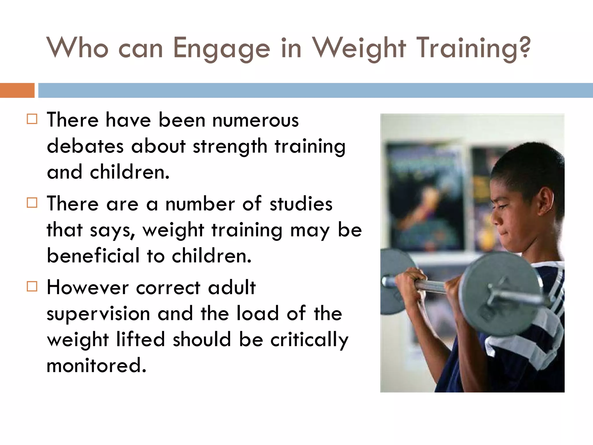 Lifting weights | PPT