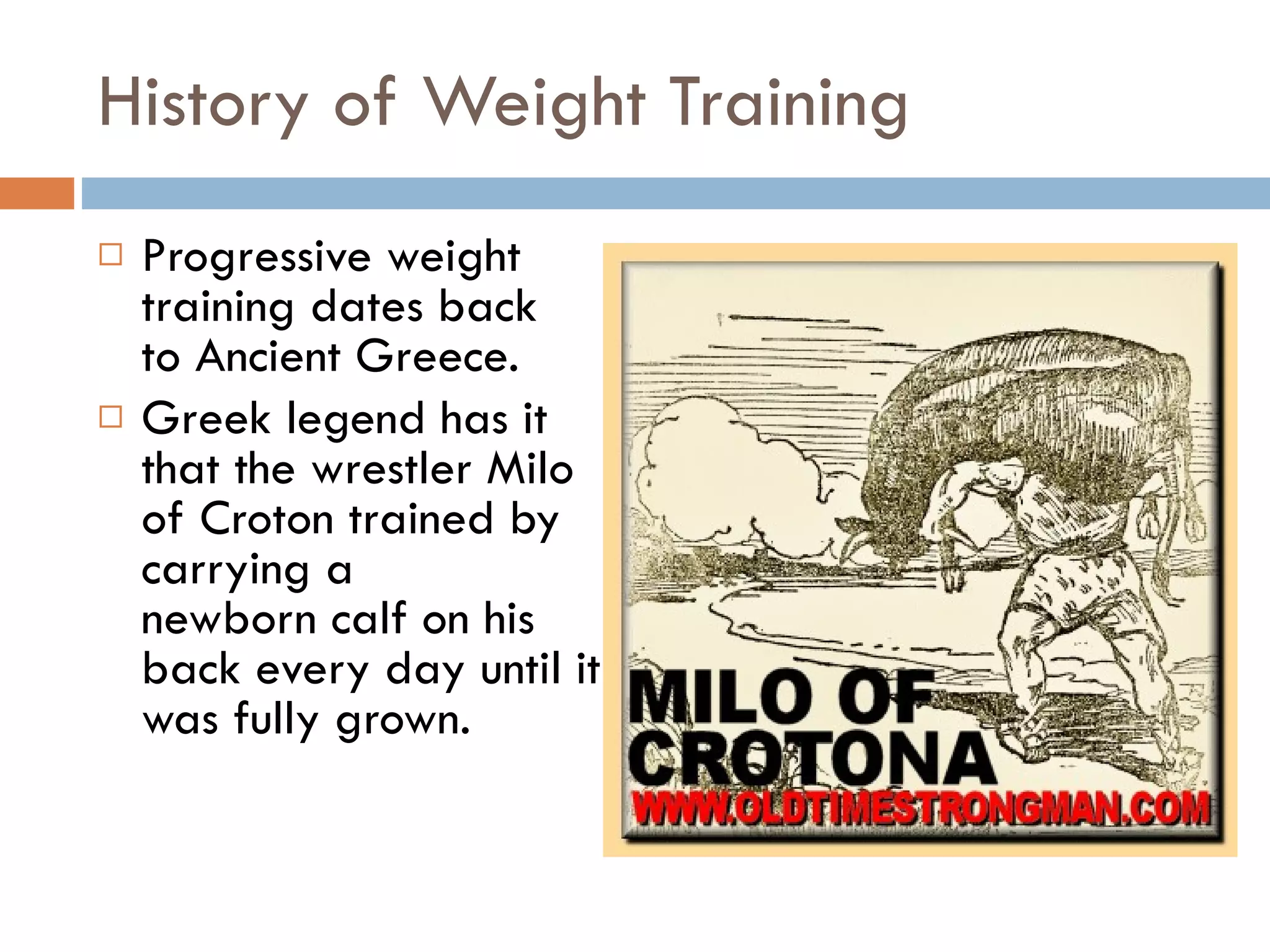Lifting weights | PPT