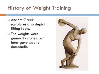 Lifting weights | PPT