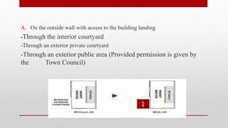 Lift Location, Arrangement and Zoning System | PPTX