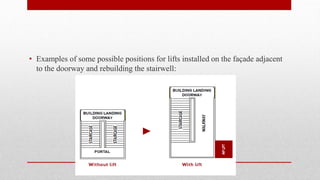 Lift Location, Arrangement and Zoning System | PPTX