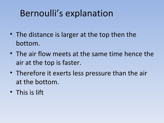 Lift of a wing | PPT