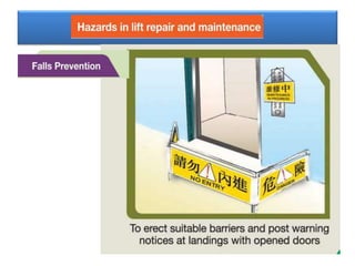 Lift Maintenance Safety | PPTX