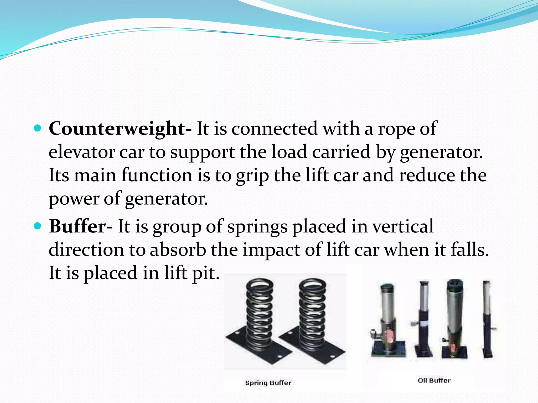 Lifts and escalators | PPTX