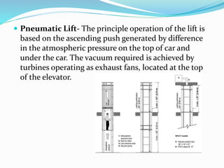 Lifts and escalators | PPTX