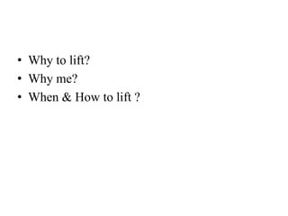 Lift UR Self | PPT