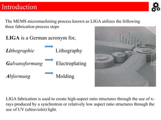 LIGA Process | PPTX