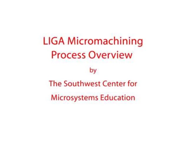LIGA Process | PPTX