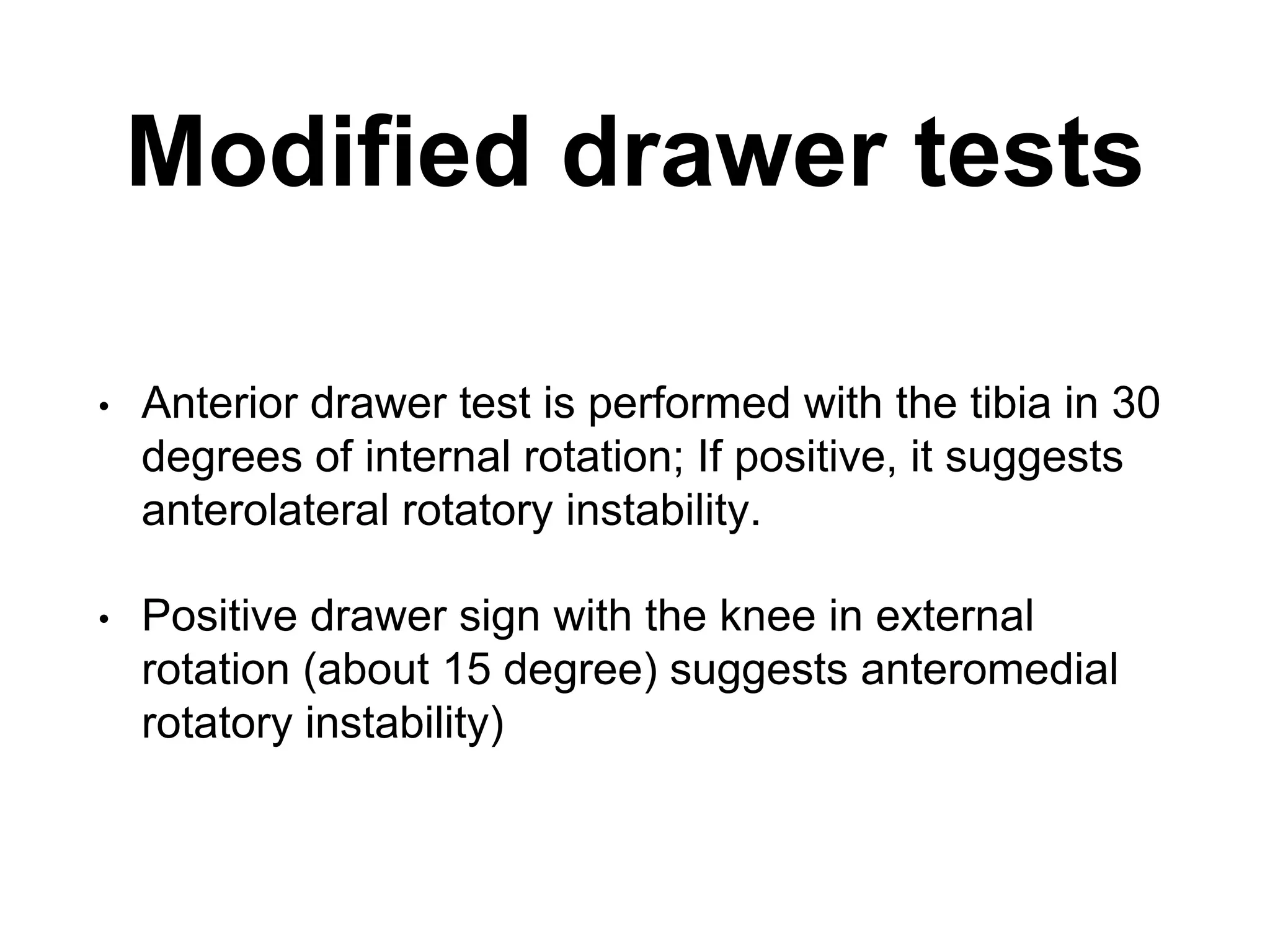 Ligament injury to knee: ACL | PPTX