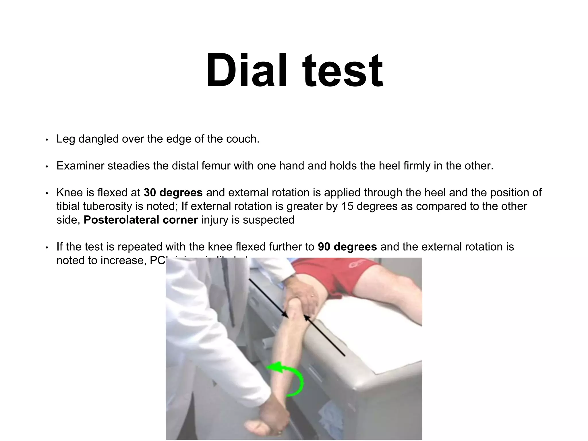 Ligament injury to knee: ACL | PPTX
