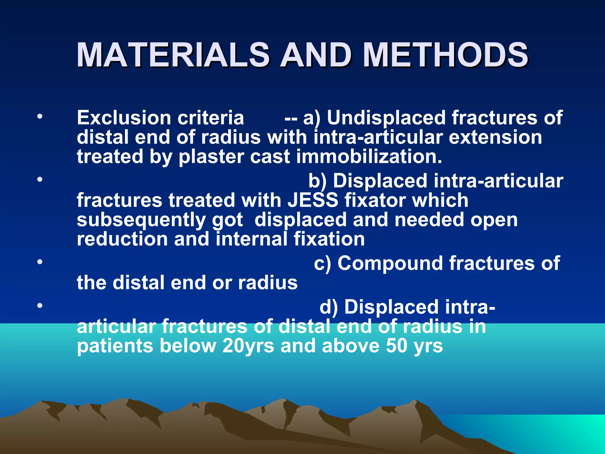 Ligamentotaxis principle in the treatment of intra articular fractures ...