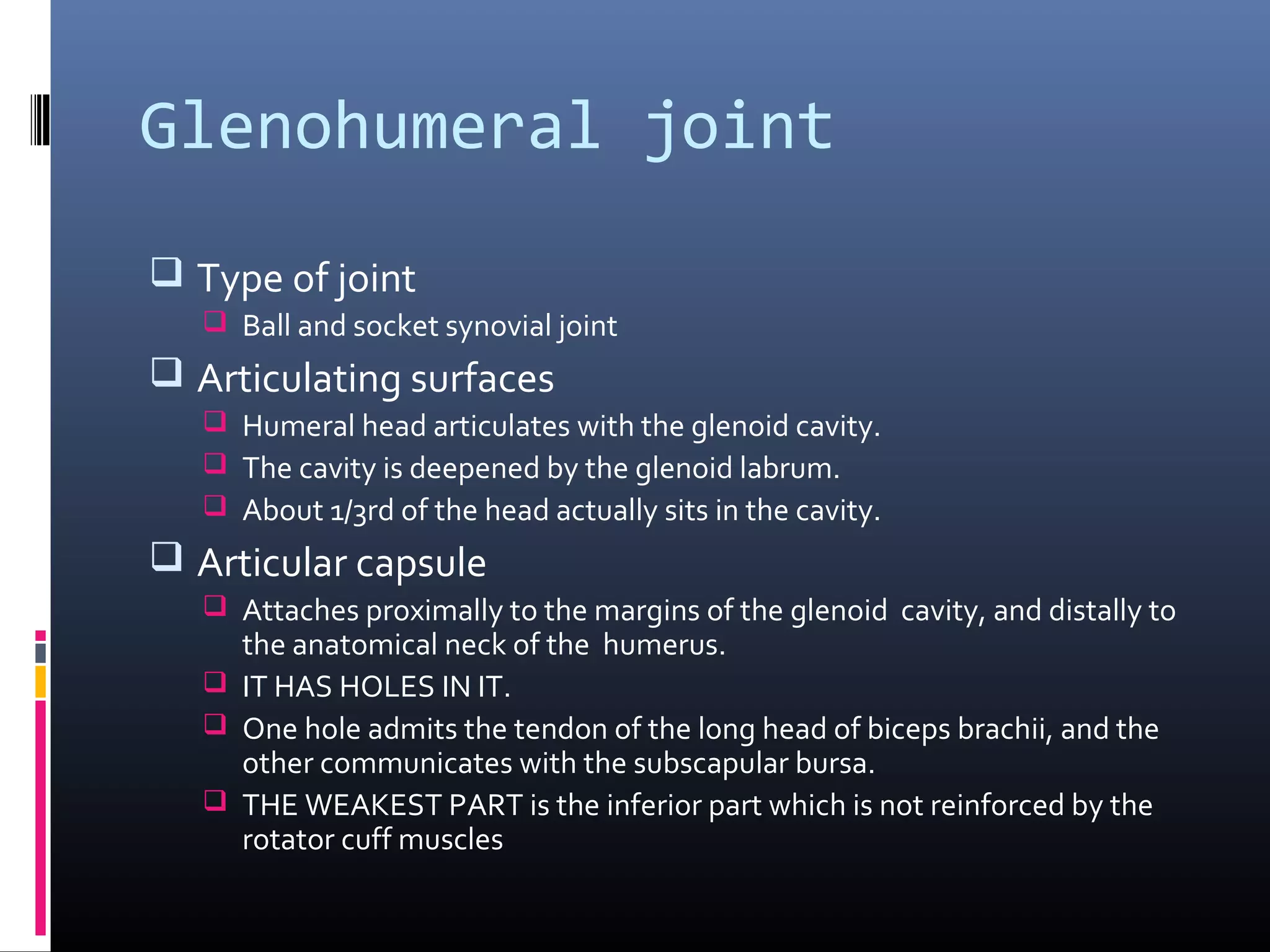 Joints of the upper limb by Dr. MemoOna Huzaifa | PPT
